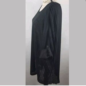 Toni Morgan | Tops | Nwt Toni Morgan Black Blouse Large | Poshmark